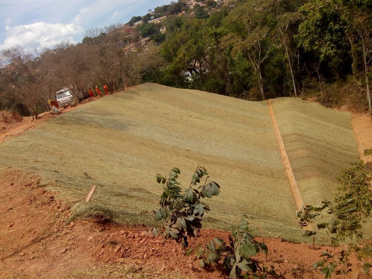 Aplicação de Biomantas – Terra Green